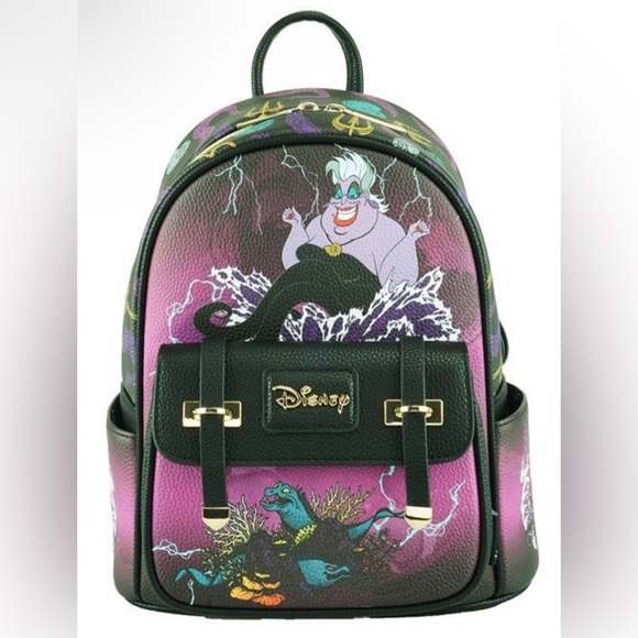 Disney Bags Disney Villains Wondapop Ursula Black And Purple